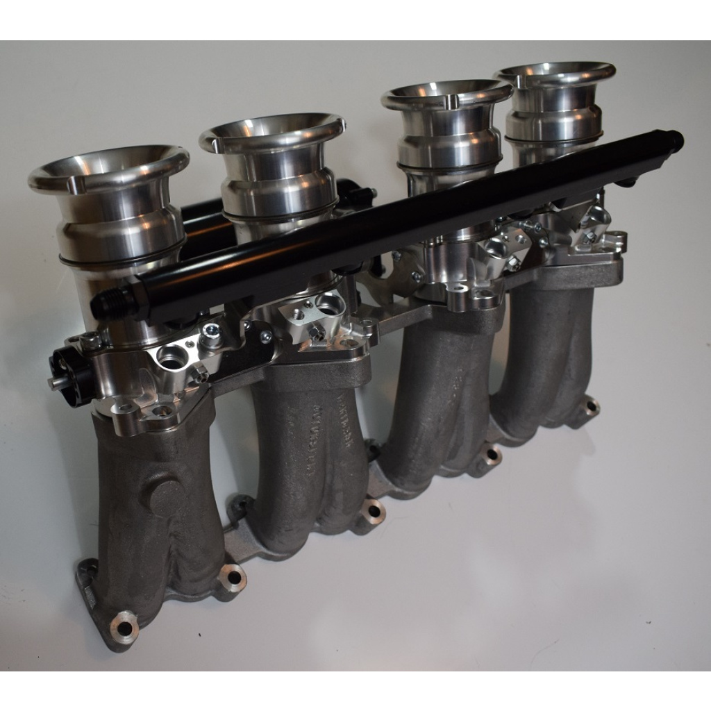 Billet shaftless individual throttle body (ITB) kit for Mercedes W201 ...